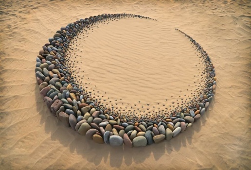 Solve Beach Stones jigsaw puzzle online with 234 pieces