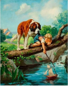 Solve Painting by Henry Hintermeister jigsaw puzzle online with 120 pieces