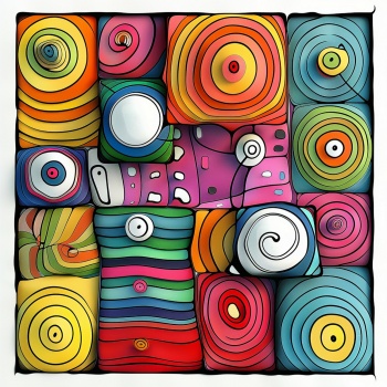 Solve Pattern jigsaw puzzle online with 81 pieces