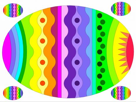 Solve easter egg jigsaw puzzle online with 192 pieces