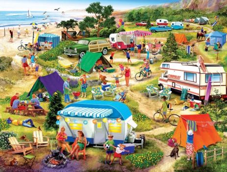 Solve Camping jigsaw puzzle online with 165 pieces