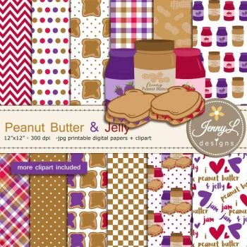 Solve Peanut Butter & Jelly jigsaw puzzle online with 100 pieces