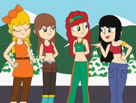 Solve My Little Pony Equestria Girls South Park Gender Bender jigsaw ...