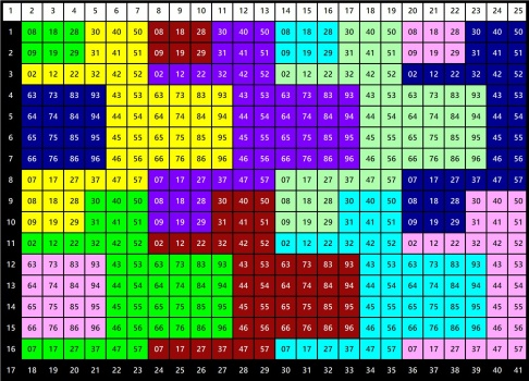 Solve Number 1350 tessellation 450 jigsaw puzzle online with 450 pieces