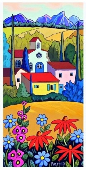 Solve Marion Art jigsaw puzzle online with 66 pieces