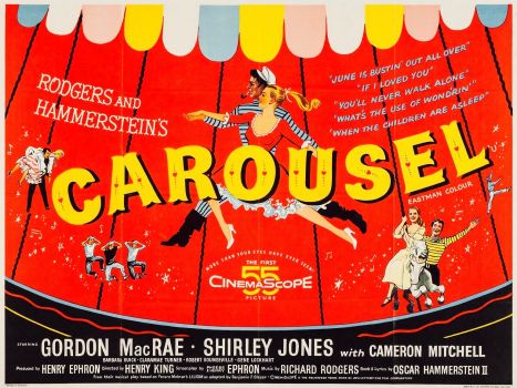 Solve CAROUSEL - 1956 MOVIE POSTER GORDON MacRAE, SHIRLEY JONES jigsaw ...