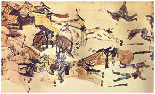 Solve Battle of Little Bighorn: Scene with Crazy Horse ~ Amos Bad Heart ...