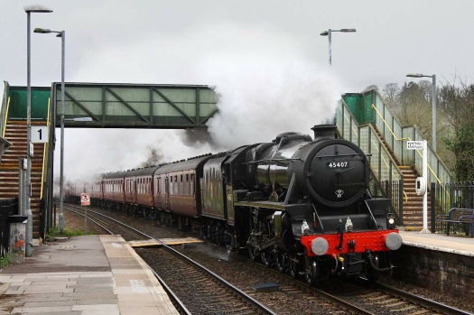 Solve LMS Stanier Class 5 4-6-0 45407 The Lancashire Fusilier. jigsaw ...