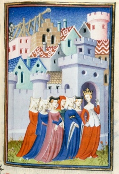 Solve 15thC illustration for Christine de Pizan, justice leading women ...