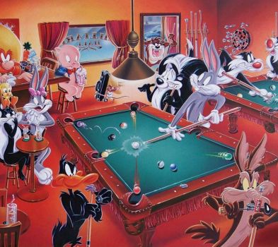 Solve Looney Tunes jigsaw puzzle online with 460 pieces