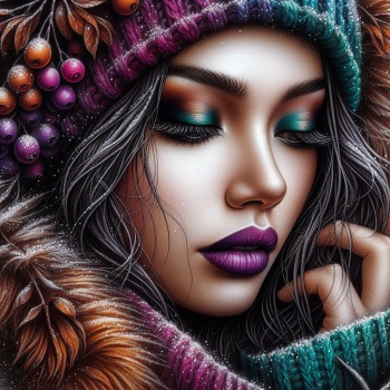 Solve beautiful Kara jigsaw puzzle online with 49 pieces