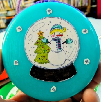 Jigsaw Puzzle | 100 pieces | Christmas Ornament I Made Snowman | Jigidi