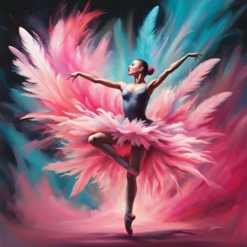 Solve Flamingo Ballet Stance jigsaw puzzle online with 25 pieces