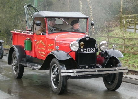 Solve 1929 Ford Model-AA Tow Truck jigsaw puzzle online with 300 pieces