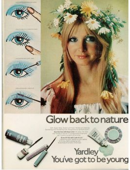 Solve Yardley Cosmetics Ad 1960s jigsaw puzzle online with 285 pieces