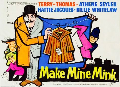 Solve MAKE MINE MINK - 1960 UK POSTER TERRY THOMAS, ATHENE SEYLER ...