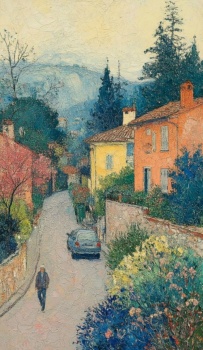 Solve Walk through the Neighbourhood ~ Tatyana Ornisana jigsaw puzzle ...