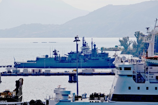 Solve Crete 15-10-2025 Chania Sοuda Elli class frigate 01 jigsaw puzzle ...