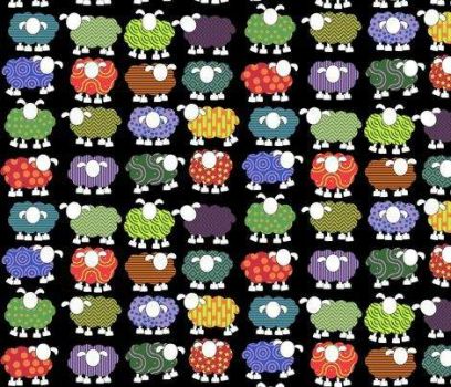 Solve CAN'T SLEEP ... COUNT SHEEP jigsaw puzzle online with 42 pieces