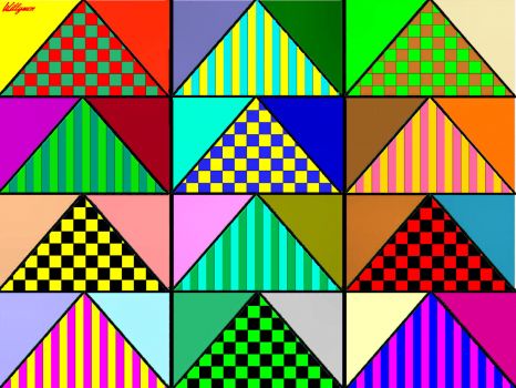 Solve triangles jigsaw puzzle online with 540 pieces